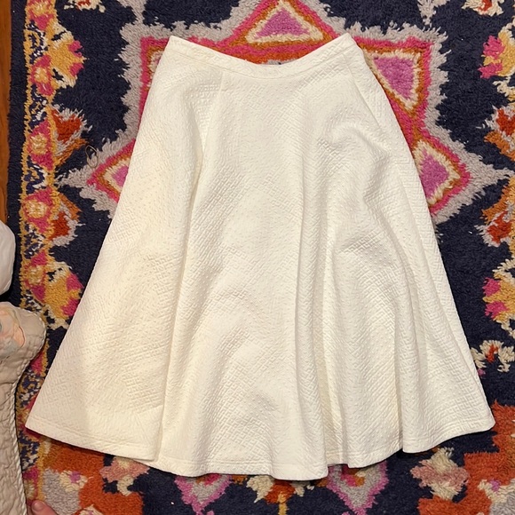 J.O.A. | Skirts | Joa Textured A Line Midi Skirt | Poshmark